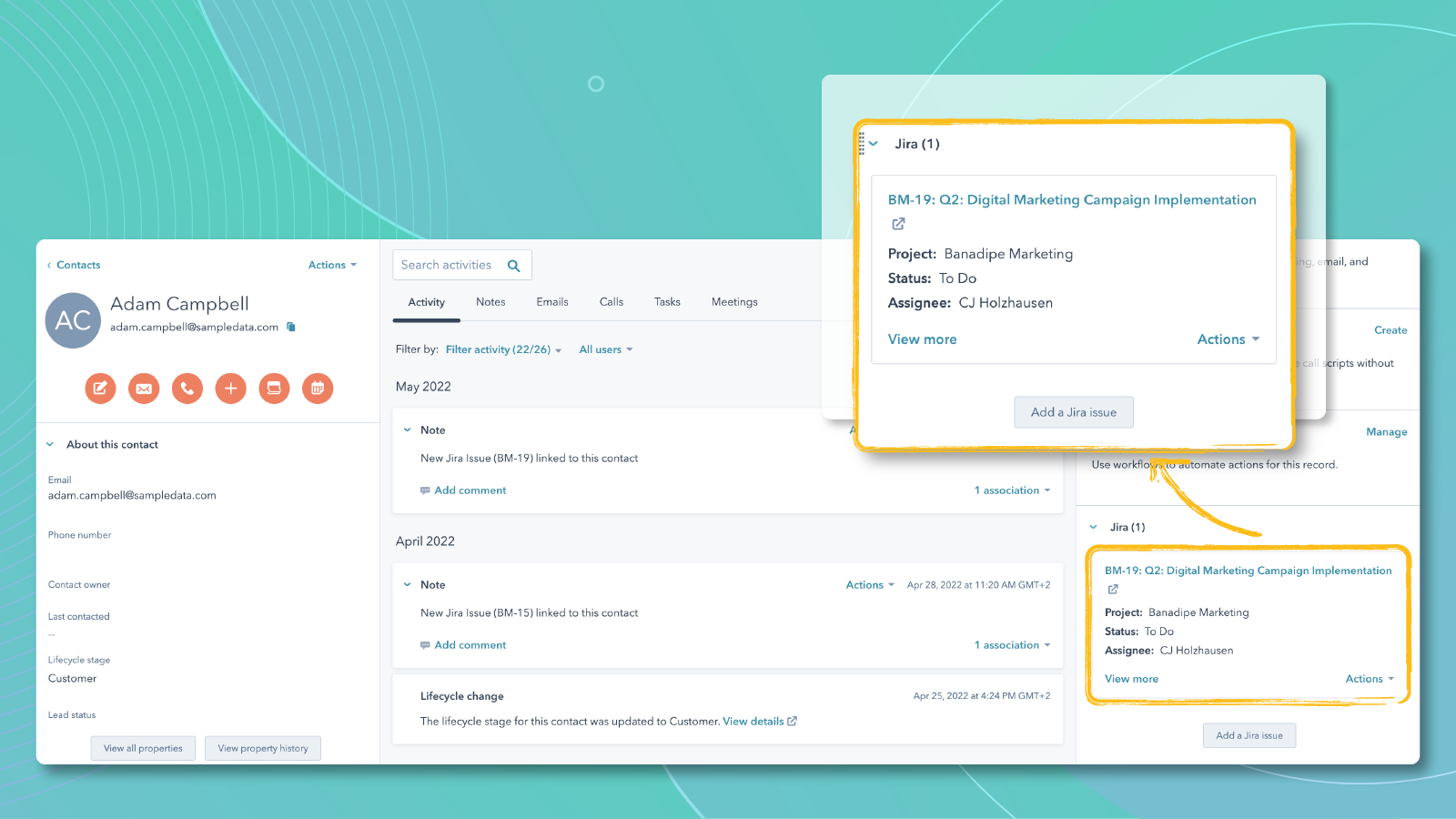 CRM + Jira App HubSpot Integration | Connect Them Today